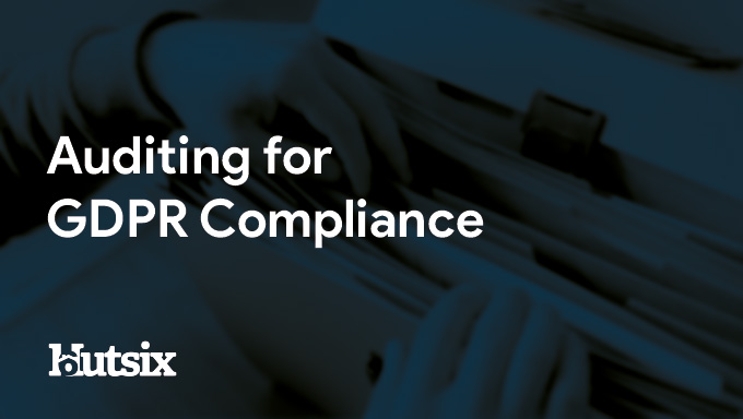 Auditing for GDPR Compliance Auditing for GDPR Compliance
